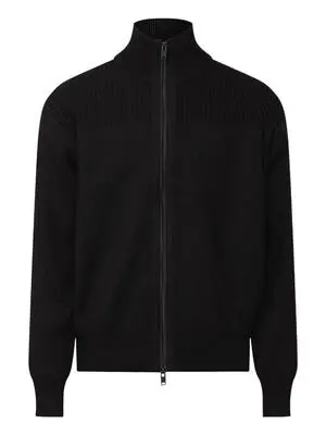Hugo Boss Kratalo Zip Cardigan - Black