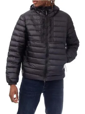 C.P. COMPANY Goggle Down Jacket - Black