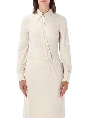 Alberta Ferretti Long Sleeve Top - Ivory