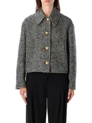 Valentino Garavani Cropped Jacket - Black