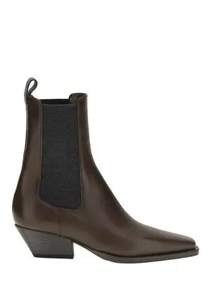 Brunello Cucinelli Brunello Cucinelli Chelsea Boots Brown
