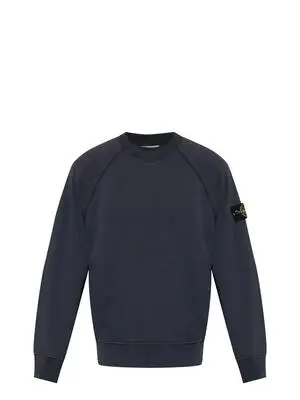 Stone Island Crewneck Sweatshirt - Blue