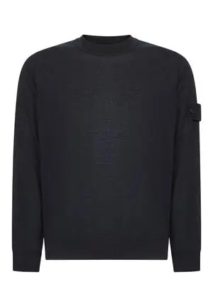 Stone Island Wool Sweater - Blue