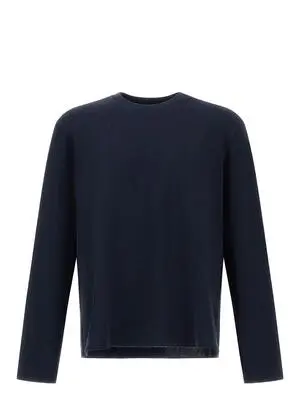 Herno Classic Cotton Long-sleeve T-shirt - Blue
