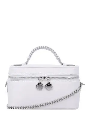 Stella McCartney Stella McCartney Mini Vanity Handbag With Chain Strap Grey