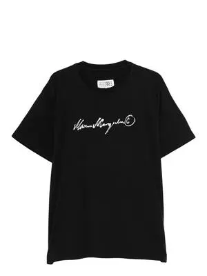 MAISON MARGIELA Graphic Logo T-shirt - Black