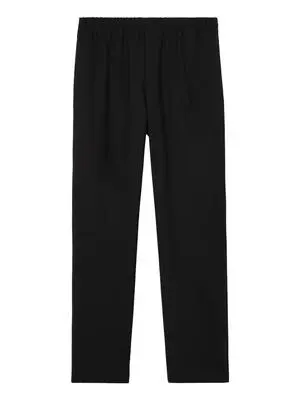 Burberry Wool Trousers - Black