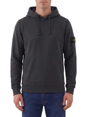 Stone Island STONE ISLAND Hooded Knit Sweater Leadgrey