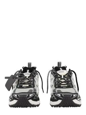 Off-White Be Right Back" Lace-up Sneakers - Grey