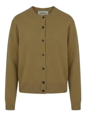 RÓHE ROHE Classic Cardigan Camel