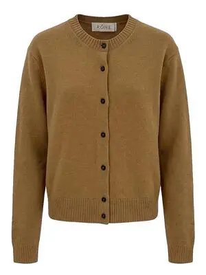 RÓHE ROHE Classic Cardigan Camel