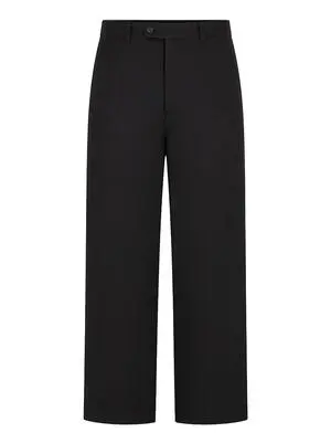 Comme Des Garçons Wool Tailored Pants - Black