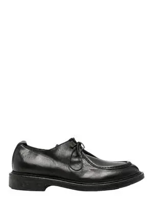 MOMA Moma Lace-Up Leather Loafers