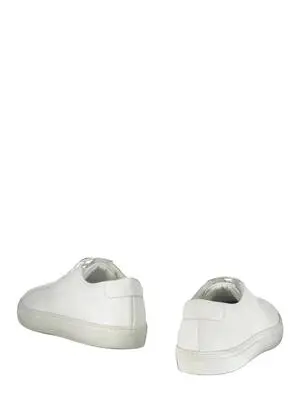 MOORER Leather Lace-up Sneakers - White