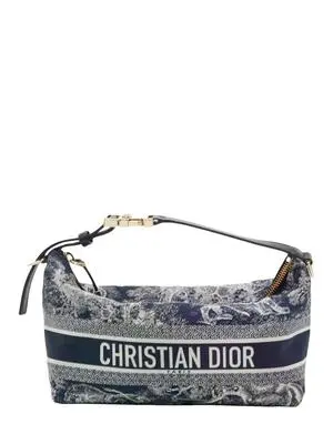 Dior Christian Dior 2023 Travel Nomad Toile De Jouy Tote Bag Blue