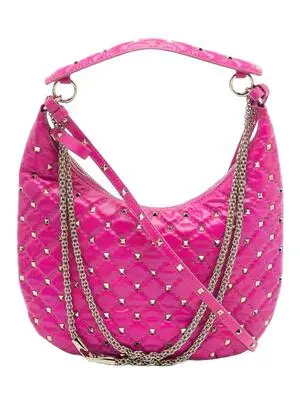 Valentino Garavani Rockstud Spike Shoulder Bag - Pink