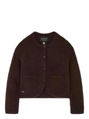 Alanui Finest Horn-button Cardigan - Brown