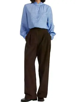 CHINTI & PARKER Chinti & Parker Pleated Corduroy Trousers