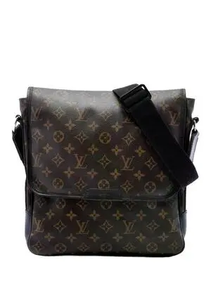 LOUIS VUITTON Monogram Macassar Bass Mm Crossbody Bag - Brown