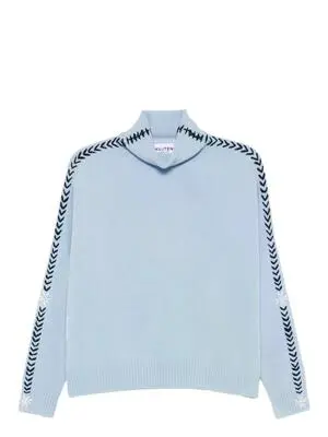 KUJTEN Kujten Thea Snow Long-Sleeves Sweater Blue