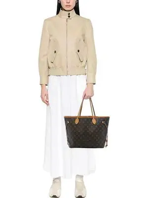 LOUIS VUITTON Monogram Canvas Neverfull Mm Tote Bag - Brown