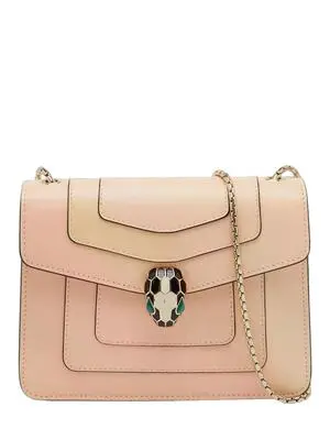 BVLGARI Serpenti Forever Flap Shoulder Bag - Neutrals
