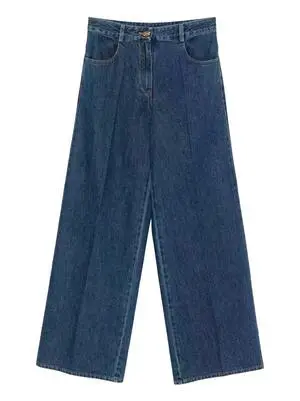 FORTE_FORTE Belt-loops Jeans - Blue