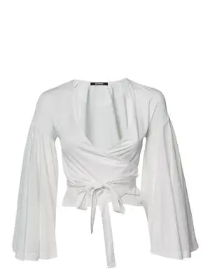 JACQUEMUS Jacquemus Le Cache Coeur Ventadou Wrap Top