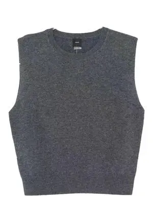 Pinko Knit Sleeveless Sweater - Grey