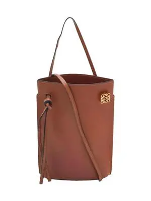 Loewe Dice Pocket Bucket Bag - Brown