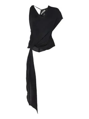 Jacquemus Le Souk Draped Asymmetric Top - Grey