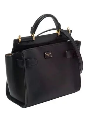 Dolce & Gabbana Sicily 62 Top Handle Bag Black