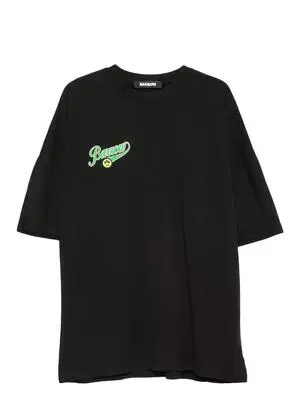 BARROW Logo-print Short-sleeve T-shirt - Black