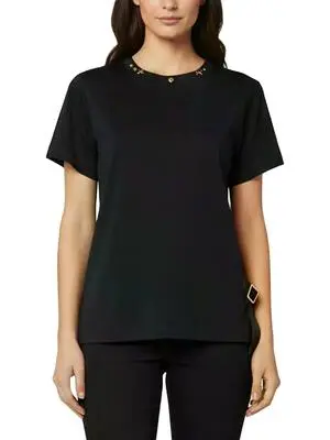 LOUIS VUITTON Side-strap T-shirt - Black