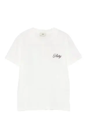 AUTRY Logo-embroidered T-shirt - Blue