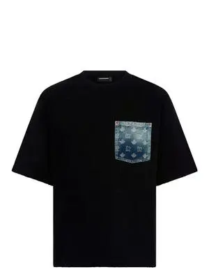 Dsquared2 Monogram Loose-fit T-shirt - Black