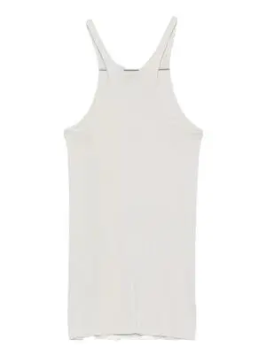 Rick Owens Ribbed Racer-back Tank Top - Neutrals