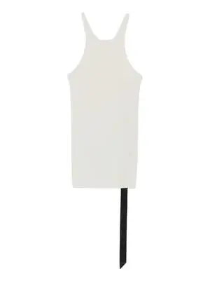 Rick Owens Ribbed Racer-back Tank Top - Neutrals