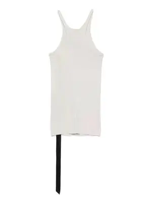 Rick Owens Ribbed Racer-back Tank Top - Neutrals