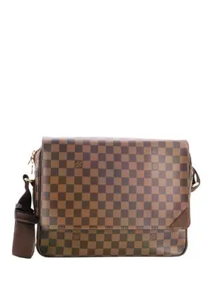 LOUIS VUITTON Shelton Messenger Bag Damier Mm - Brown