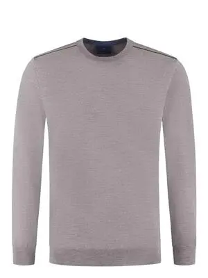 PAUL & SHARK Paul & Shark Logo Patch Crew Neck Sweater