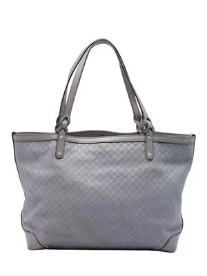Gucci 2016-2026 Medium Microguccissima Craft Tote Bag - Purple