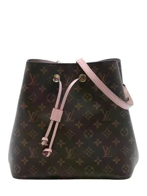 LOUIS VUITTON Monogram Neonoe Mm Bucket Bag - Brown