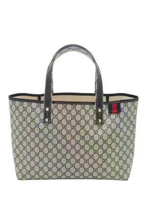 Gucci Sherry Line Gg Canvas Tote Bag - Neutrals