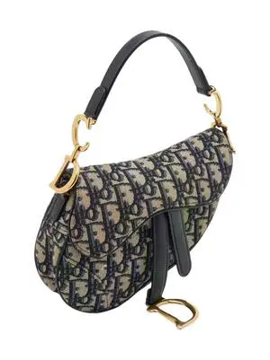 Dior Saddle Oblique Mini Tote Bag - Neutrals