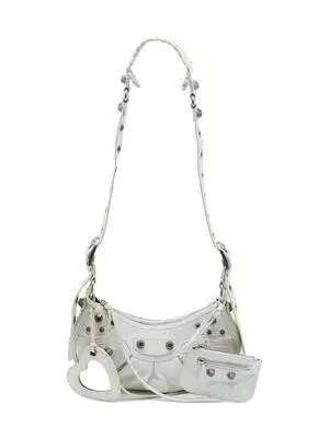 Balenciaga 2021 Le Cagole Shoulder Bag - White