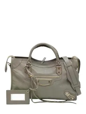 BALENCIAGA Balenciaga 2000s Le City Leather Tote Bag