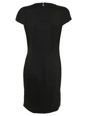 Just Cavalli Sequin-embellished Stretch-knit Midi Dress - Black