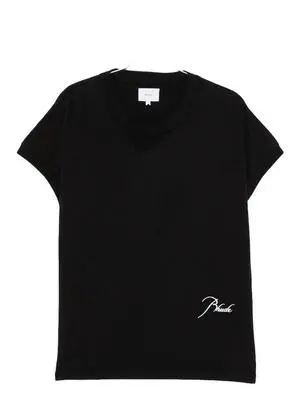 Rhude Black T-shirts & Vests T-shirts - Blue