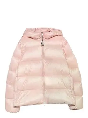Moncler Moncler Padded Hooded Jacket Pink